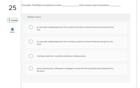 Solved Consider This Repo Transactions Involve While Chegg Com