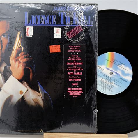 License To Kill Soundtrack Vinyl Record Album Lp Joes Albums