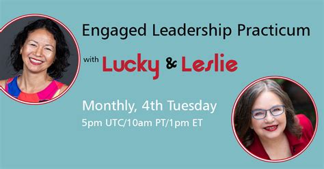 Tech Consultants Launch Their Engaged Leadership Practicum Speaker