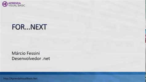 Visual Basic Net Mini Curso Fornext Youtube