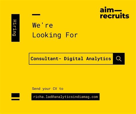 Aim Events On Linkedin Hiring Digitalanalytics Analytics