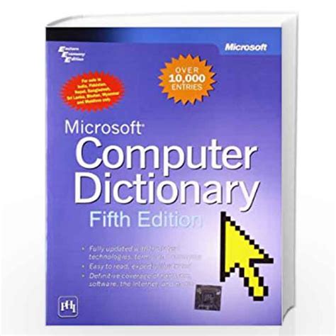 Microsoft Computer Dictionary By Microsoft Corporation Buy Online