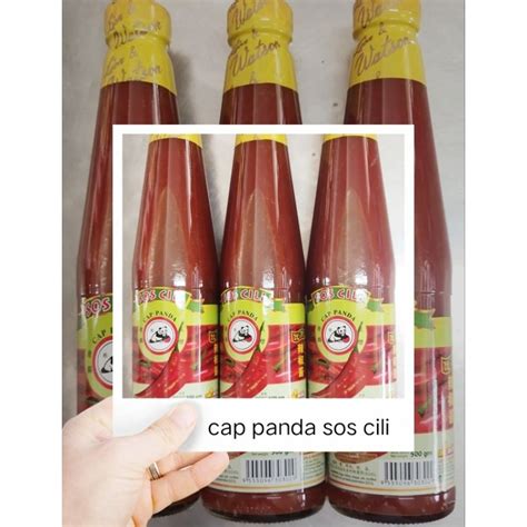Cap Panda Sos Cili 500gm 熊猫辣椒酱 Shopee Malaysia