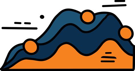 A Graph With A Line Going Up And A Box With A Number On It 45875952 Vector Art At Vecteezy