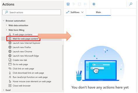 Wait For Web Page Content Action Power Automate Desktop Kaizen Personal Computer Work