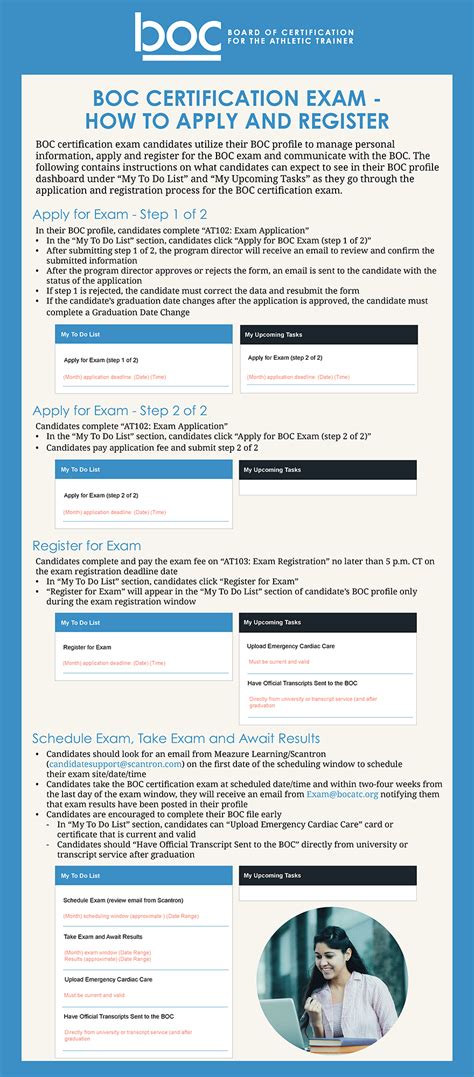 Boc Certification Exam How To Apply And Register Board Of