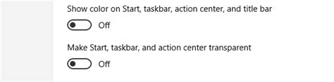 Show Color On Title Bar But Not On Taskbar And Start Menu In Windows