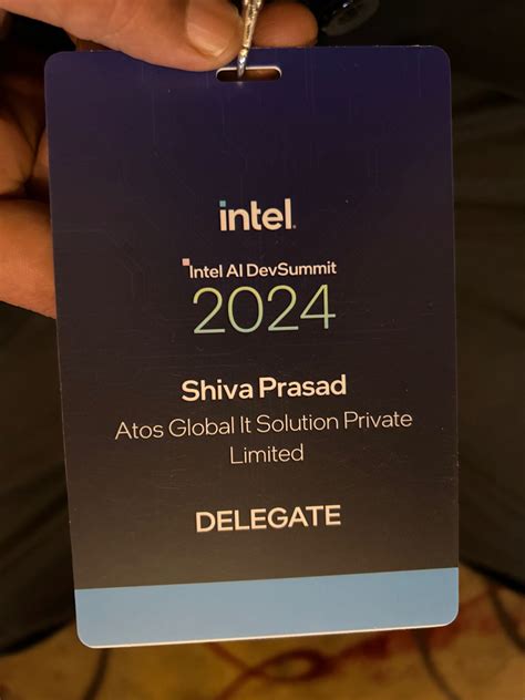 Shiva Prasad On Linkedin Intelaidevsummit