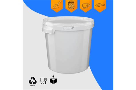 Контейнер Тара.ру 30 л, белый, круглый 12520 - выгодная цена, отзывы ...