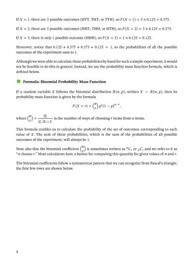 Lesson Binomial Distribution Nagwa