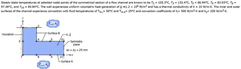SOLVED Calculate the temperature at node 1 ÂC Calculate the temperature at node 2 ÂC