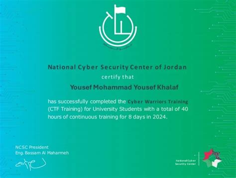 Yousef Khalaf On Linkedin Cybersecurity Ctf Ncsc Training Ethicalhacking Cyberdefense…