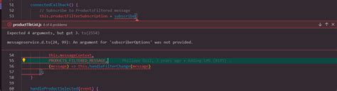messageservice d ts file contains incorrect default parameter values