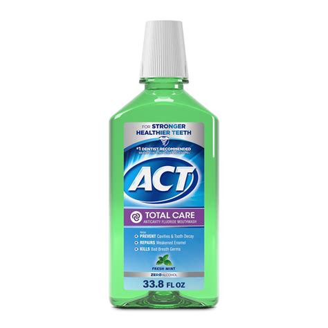 Act Total Care Anticavity Fluoride Mouthwash Alcohol Free Mouth Rinse