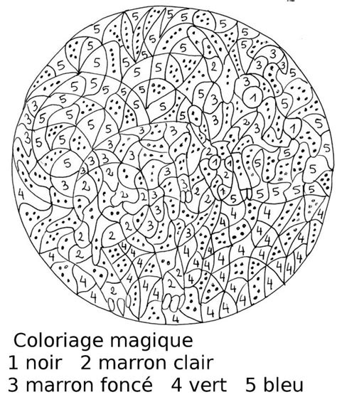 Coloriage Magique Dur