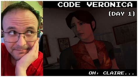re code veronica first playthrough day 1 youtube