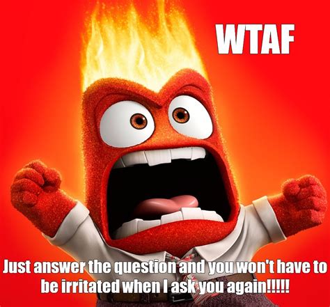 гнев из головоломки Создать мем Meme