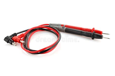 Universal Needle Tip Multimeter Test Lead Probe Close Up Full Depth Of Field Stock Image
