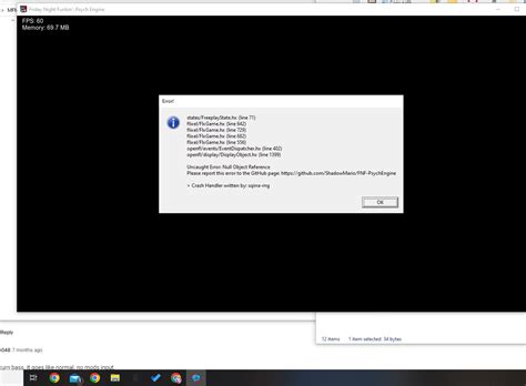 Uncaught Error · Issue 13498 · Shadowmariofnf Psychengine · Github