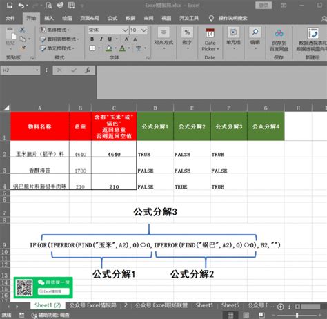 Excel判断字符串中是否包含指定关键字，如果包含，返回特定值！ Excel情报局 商业新知