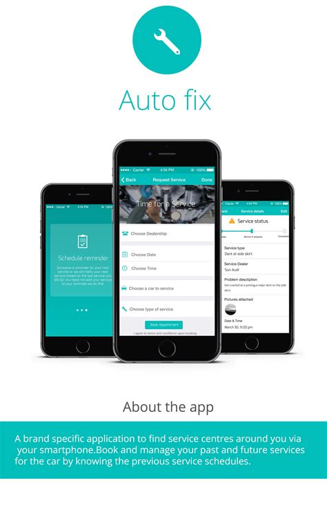 Auto Fix For Ios Behance