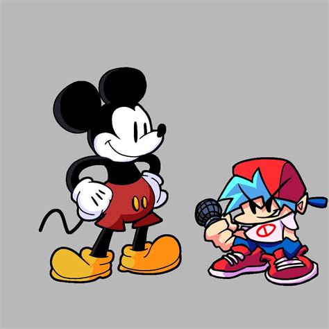 Normal Mickey And Friends By Krisdraws2002 R Fridaynightfunkin