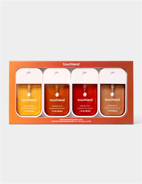 Hand Sanitizer Bundles And Fragrance Mist Sets Touchland