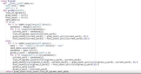 GitHub Pa A EoRMeghana N Gram Model