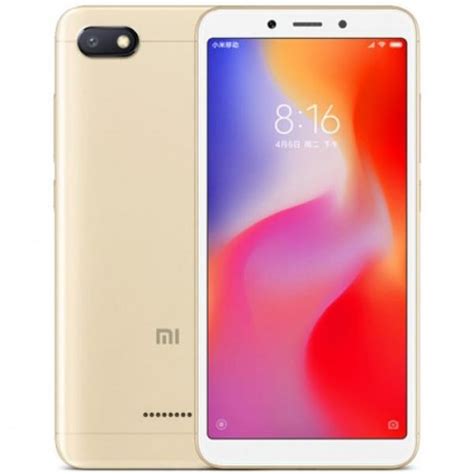 Купить Смартфон Xiaomi Redmi 6A 2/32Gb Gold в Перми по низкой цене. В ...