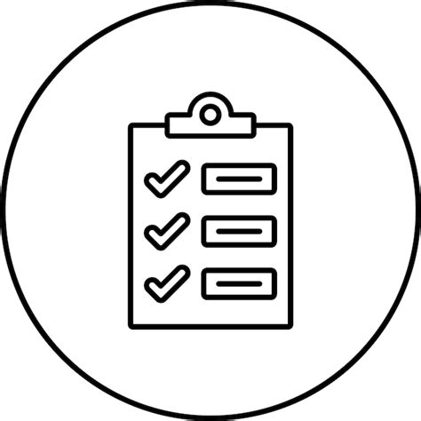 Premium Vector Task Icon