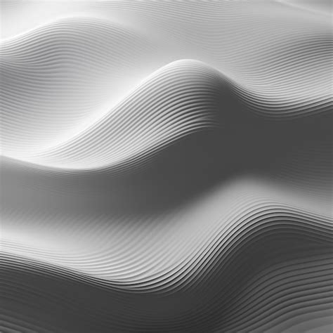 Premium Photo Gray Wave Background