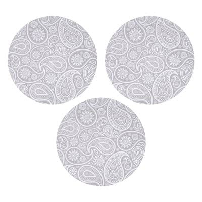 10 Silver Paisley Cake Boards By Makery® Michaels
