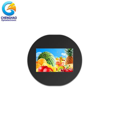 4 3 Tft Lcd 800 480 Dots Touch Screen Display Module With Round Ctp