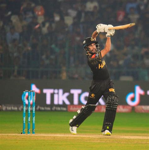 Mohammad Haris Hits A Six