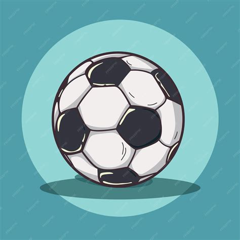 Premium Vector Cartoon Soccer Ball Illustration Football Clip Art