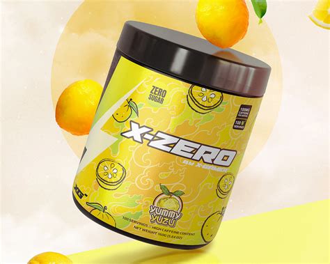 X Gamer X Zero Yummy Yuzu 100 Serveringar