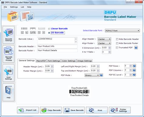 Custom Barcode Labels Tag Maker Software Generate Printable Colorful Bar Codes Asset Tag Images