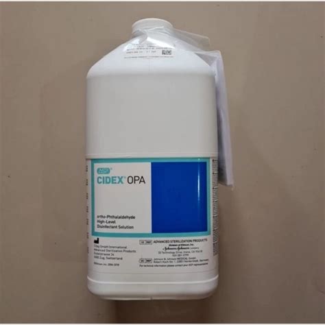 Jual Cidex Opa 3 8 Liter Cairan Disinfectant Cairan Pencuci