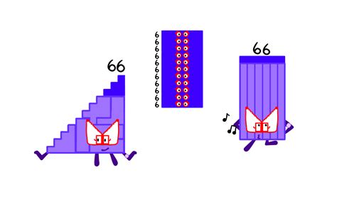 My Fanmade Numberblock Sixty Six Fandom