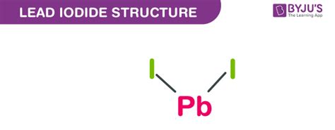 Lead Iodide Pbi2 Structure Molecular Mass Properties Uses