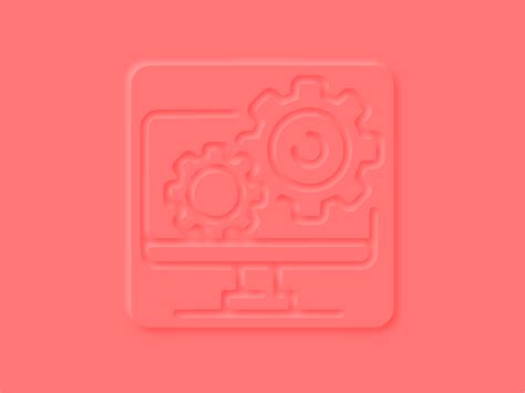 Gears On Monitor Logo Graphic By Digitalpapersshop · Creative Fabrica