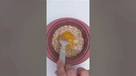 오트밀계란죽 초간단요리 전자레인지요리 3분요리 다이어트요리 오트밀요리 Youtube