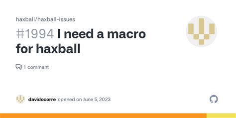 I Need A Macro For Haxball Issue Haxball Haxball Issues GitHub