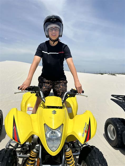 Dune Thrills Quad Biking Adventure Jacqueline Turkson Gold Coast Xp