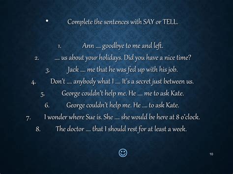 Reported Speech Ppt Download Free Best Ppt Ppt