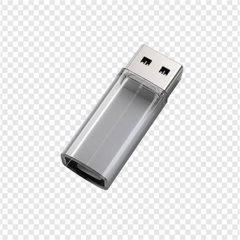 Premium Psd Gray Usb Memory Stick With Information Storage