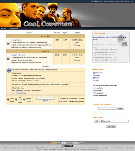 Cool Cavemen Webdesign Retrospective Kevin Deldycke
