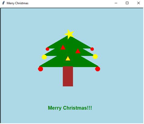 Draw A Christmas Tree Using Python Turtle Copyassignment