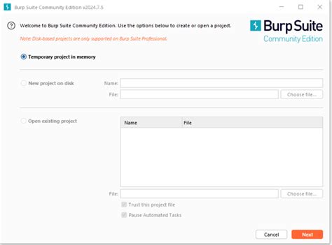 Security Testing Using Burp Suite Community Edition