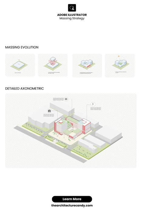 Massing Strategy Urban Design Diagram Architecture Mapping Architecture Illustration